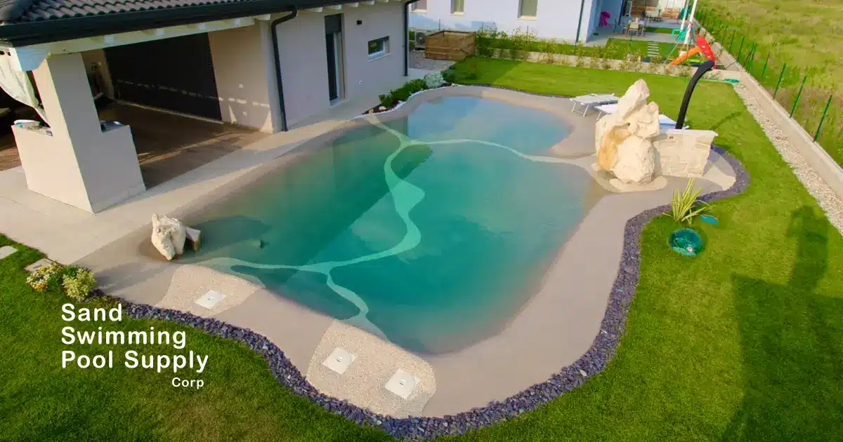 Swimming Pool With Sand
